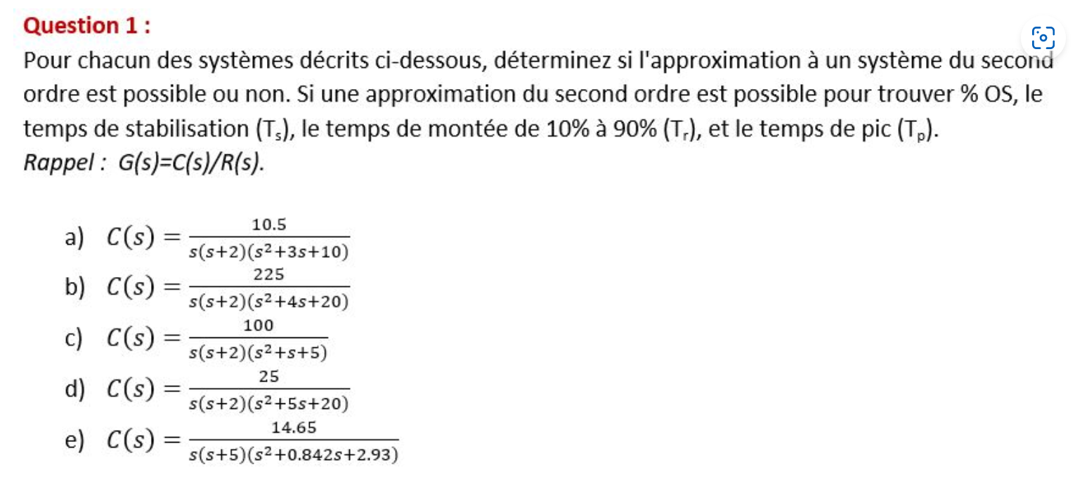 Solved For each of the systems described below, determine | Chegg.com