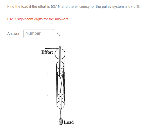 Solved Find The Load If The Effort Is 537 N And The Chegg solved-find-the-load-if-the-effort-is-537-n-and-the-chegg