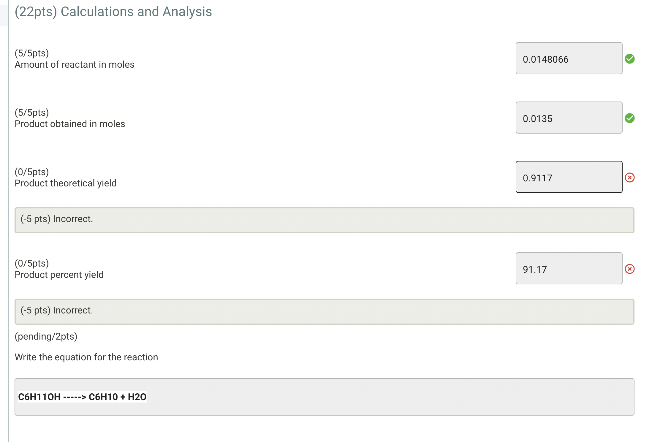 Solved correct the incorrect questions please | Chegg.com