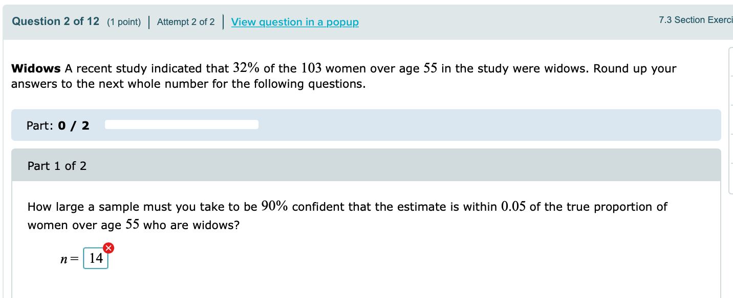 Solved Question 2 Of 12 1 Point Attempt 2 Of 2 View 