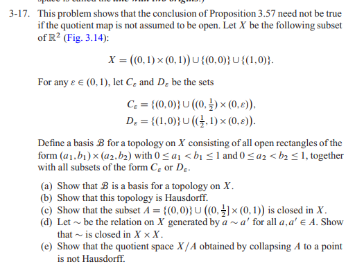 Solved 17. This problem shows that the conclusion of | Chegg.com
