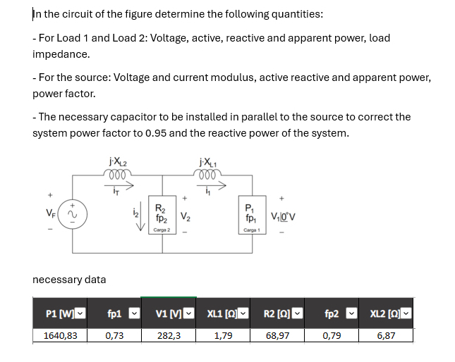 Solved In the circuit of the figure determine the following | Chegg.com