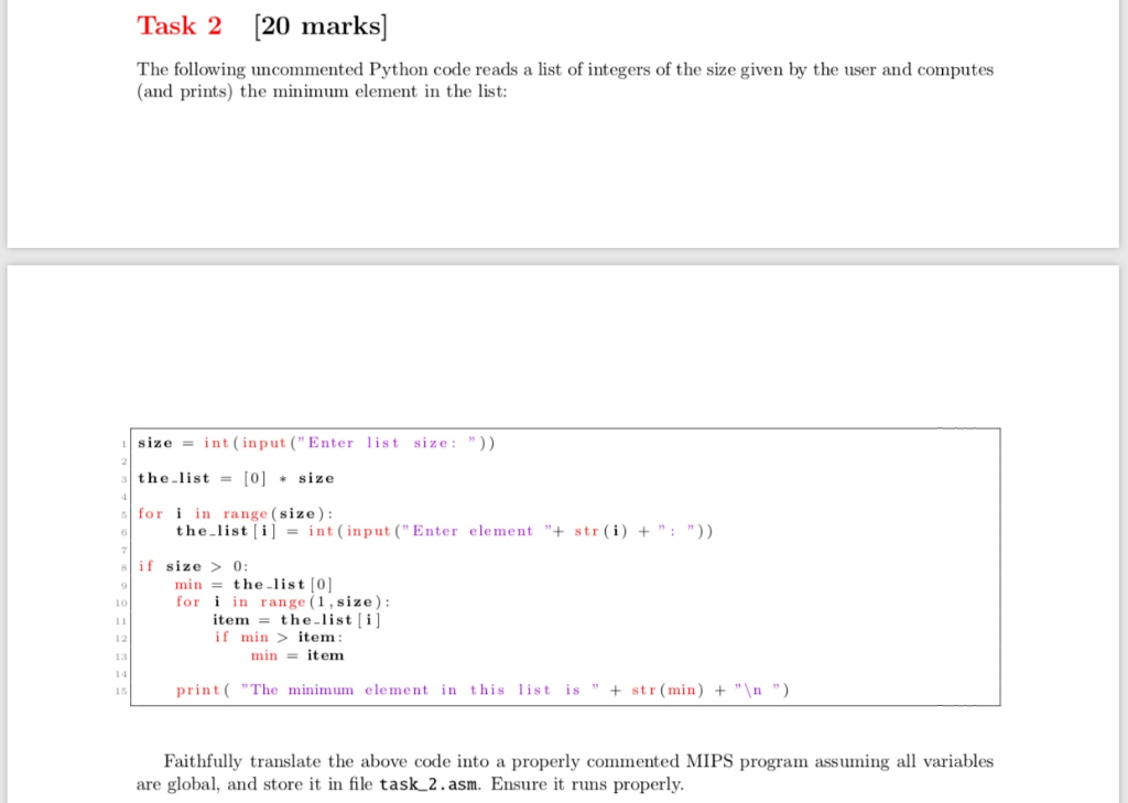 Solved .data prompt: .asciiz "\n How many integer numbers? | Chegg.com