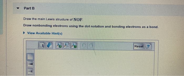 Solved Parta Determine The Number Of Bonding Electrons And