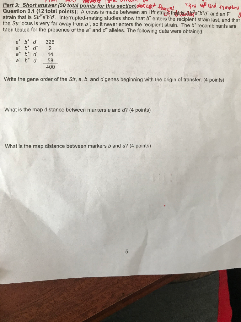 Solved Part 3: Short answer (50 total points for this | Chegg.com