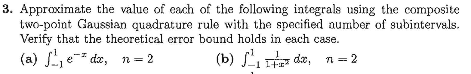 Solved Approximate the value of each of the following | Chegg.com