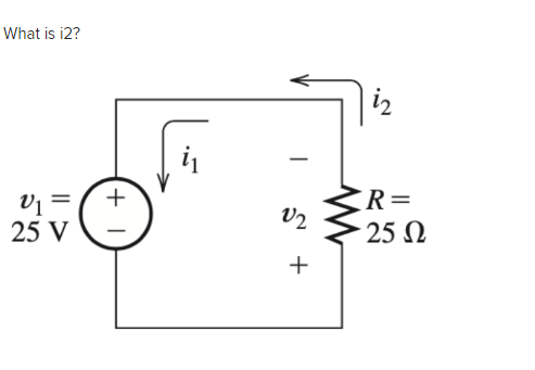 Solved What is i2? | Chegg.com