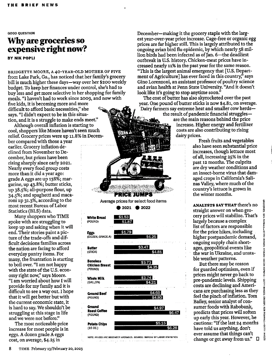 Solved 1. Explain in detail the meaning of inflation. You | Chegg.com