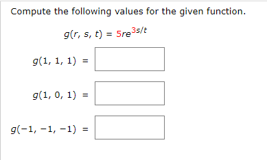 Solved Compute the following values for the given function. | Chegg.com