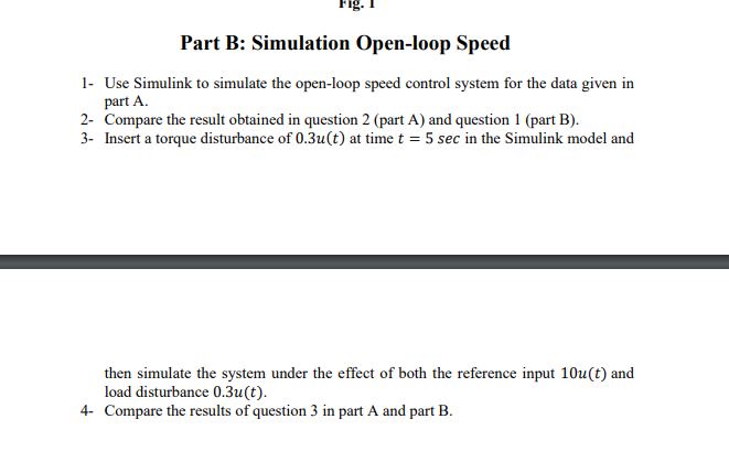Solved Part A: Calculation e(s) (s) and Ea(s) Ea(s) 1. An | Chegg.com