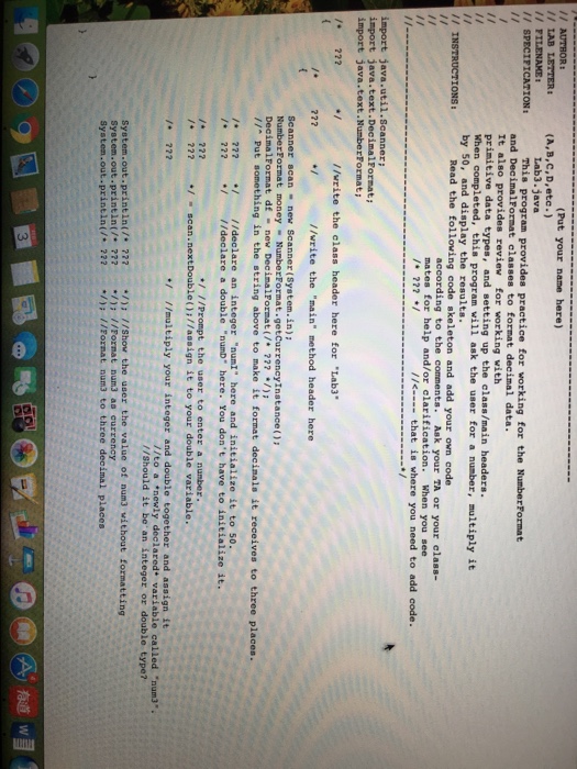 Solved Lab Letter: Name: CSE 110 Lab 3: Objects and Classes | Chegg.com