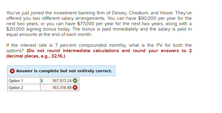Solved You've just joined the investment banking firm of | Chegg.com