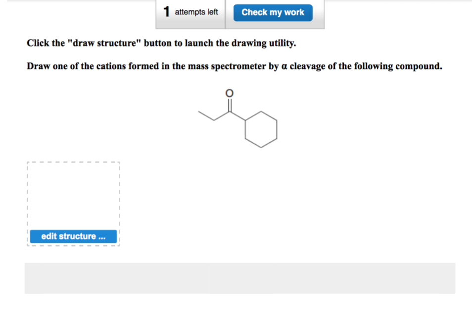 Solved 1 attempts left Check my work Click the "draw | Chegg.com