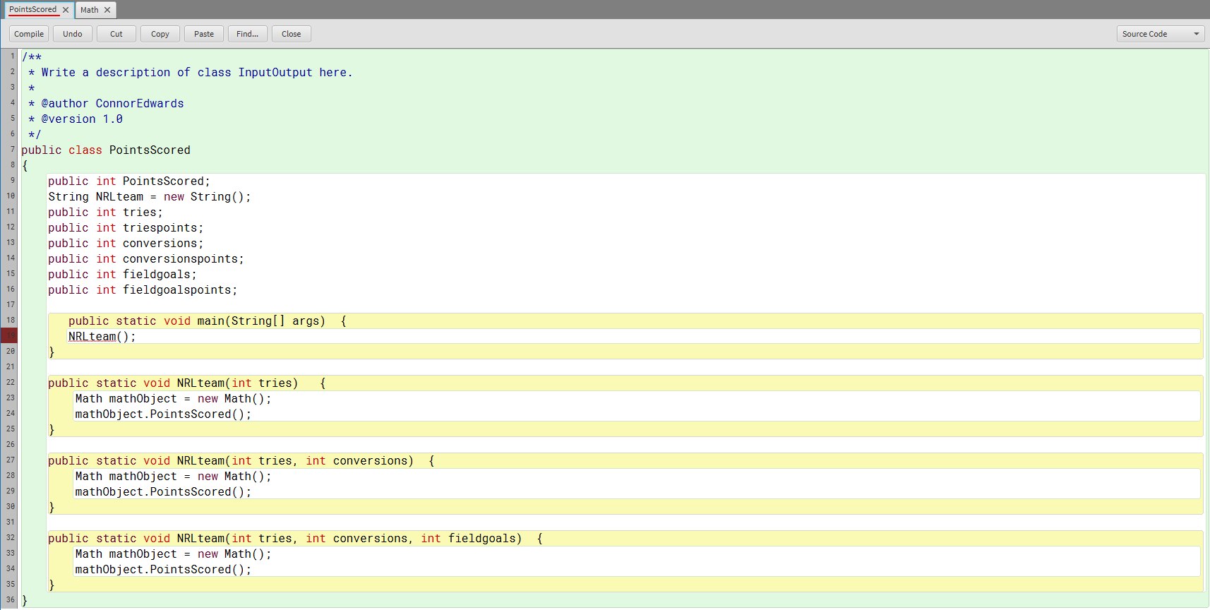 Solved I am very new to programming and Java. What I am | Chegg.com
