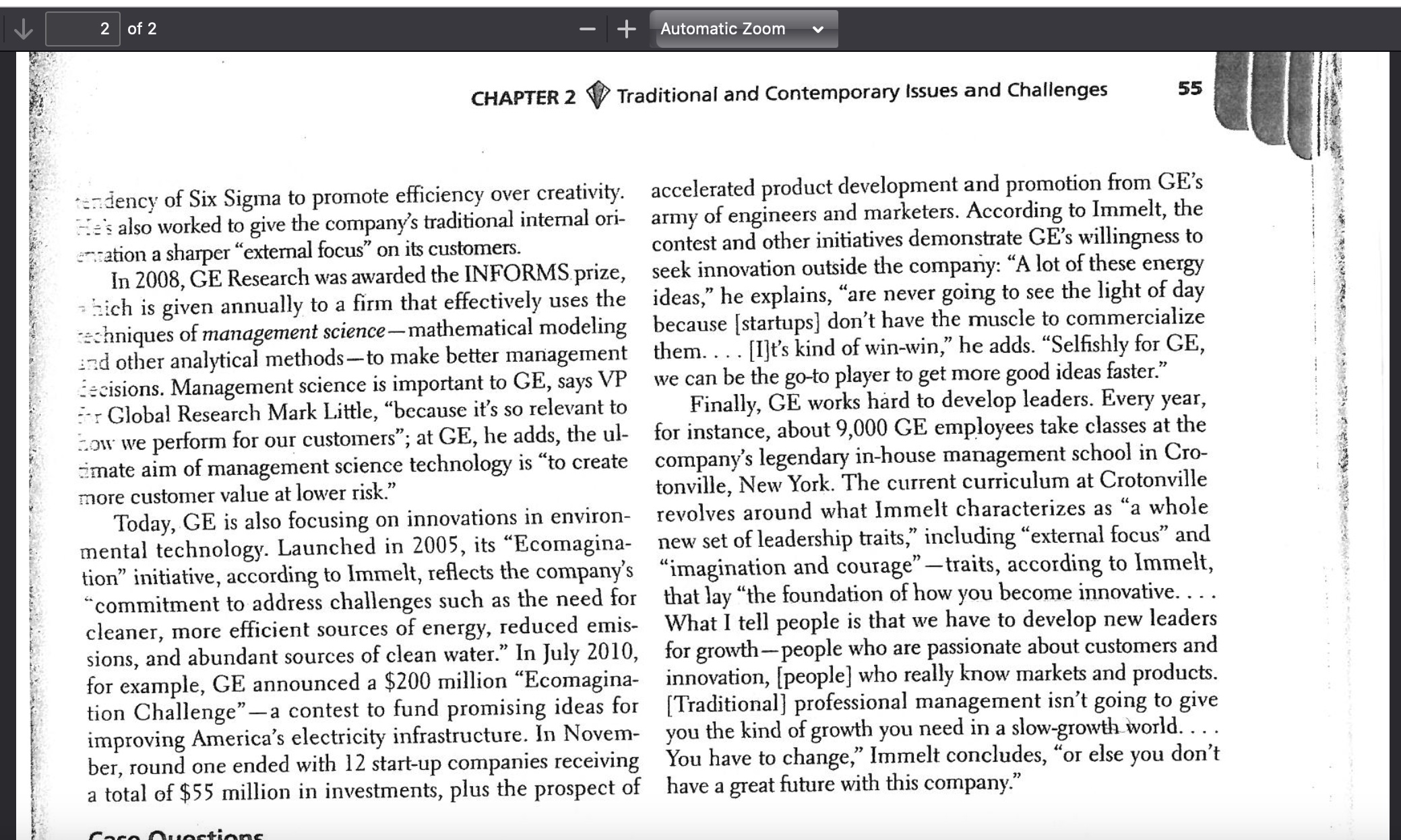 Solved Tounded by Thomas Edison in 1878, GE is the only one | Chegg.com