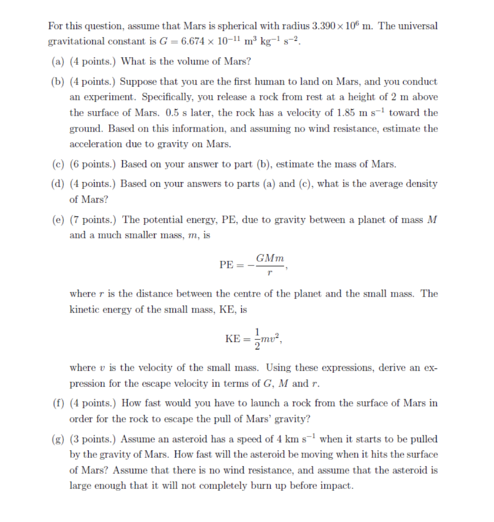 Solved For this problem, assume that Earth is spherical with | Chegg.com