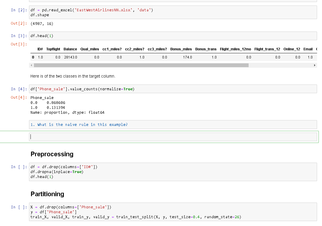 Solved Artificial Neural Networks East-West Airlines has | Chegg.com