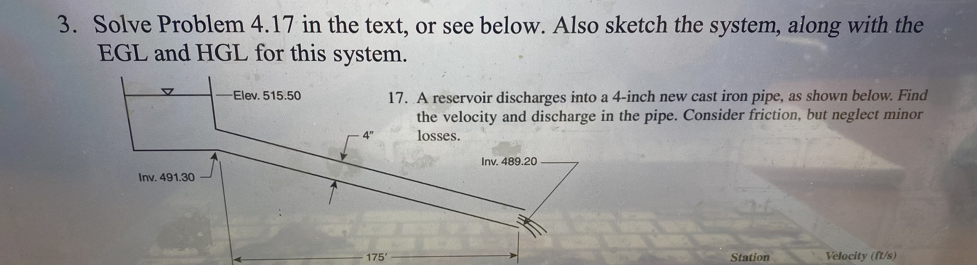 Solved Solve Problem 4.17 ﻿in the text, or see below. Also | Chegg.com
