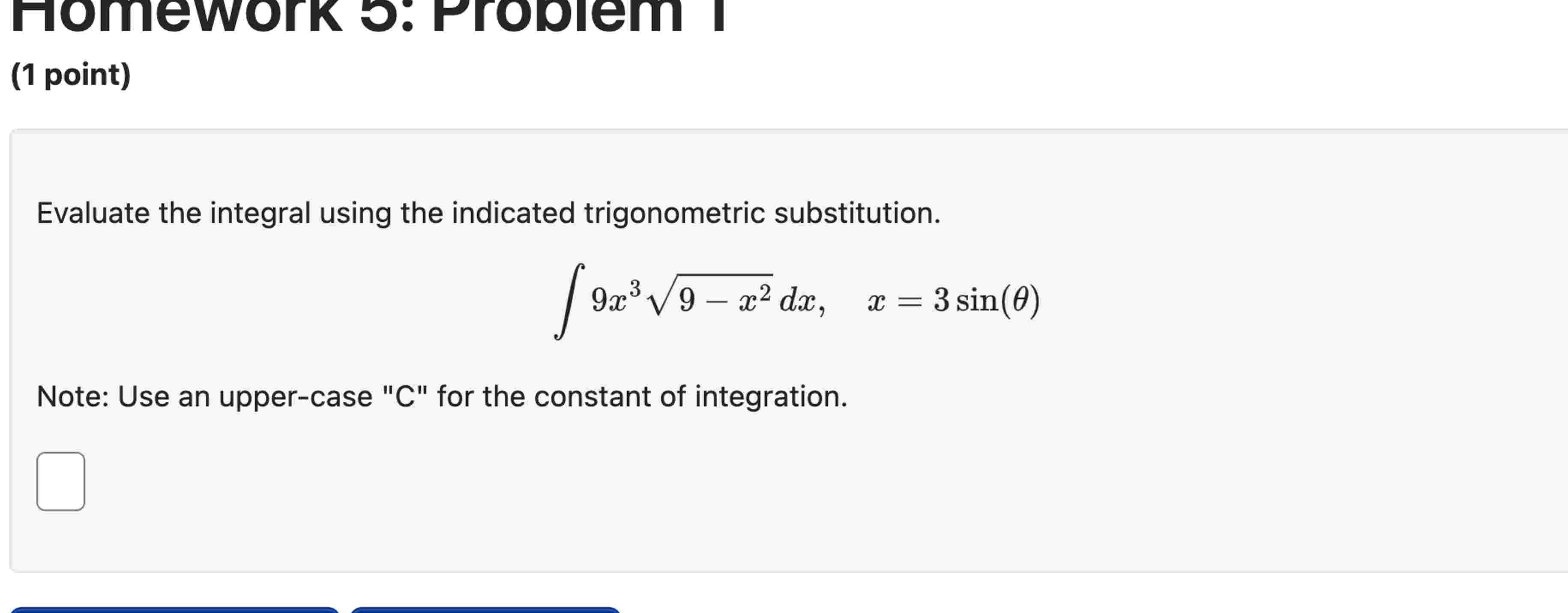 Solved Evaluate the integral using the indicated | Chegg.com