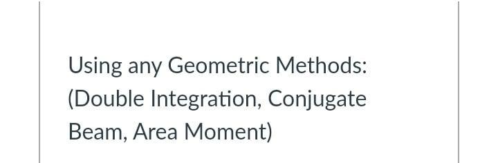 Solved Using any Geometric Methods: (Double Integration, | Chegg.com