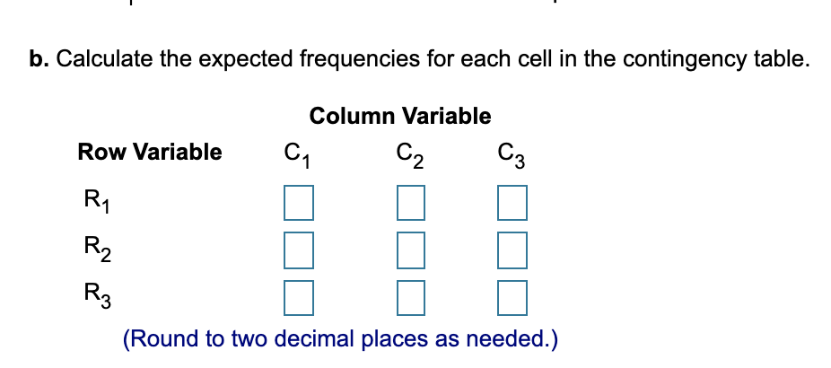 Solved Consider the following contingency table of observed | Chegg.com