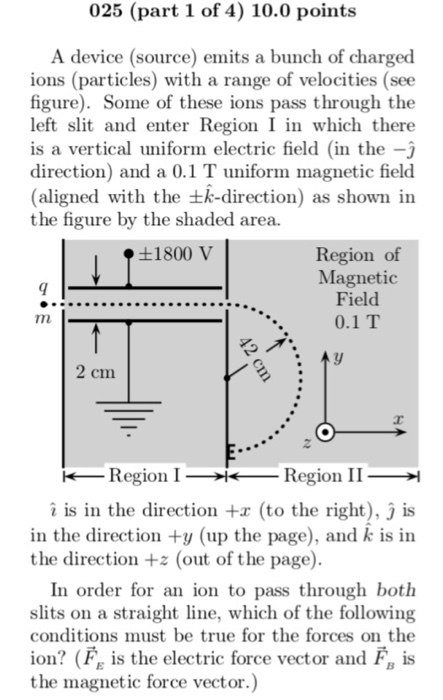 Solved 025 (part 1 of 4) 10.0 points A device (source) emits | Chegg.com