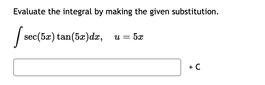 Solved Evaluate the integral by making the given | Chegg.com