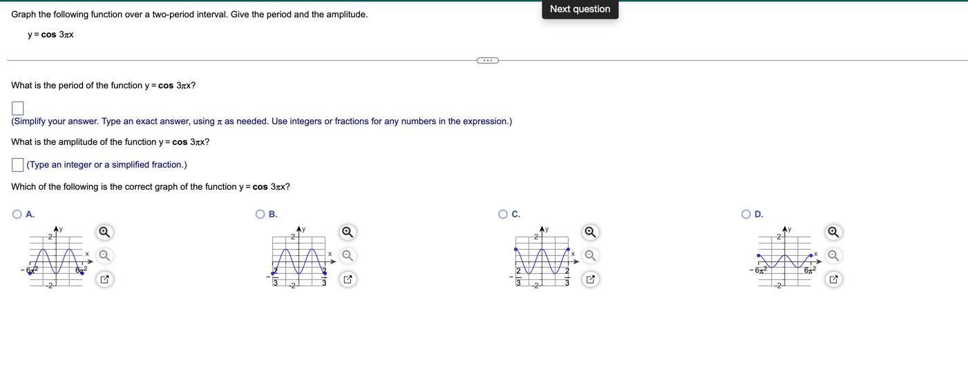 Solved Graph the following function over a two-period | Chegg.com