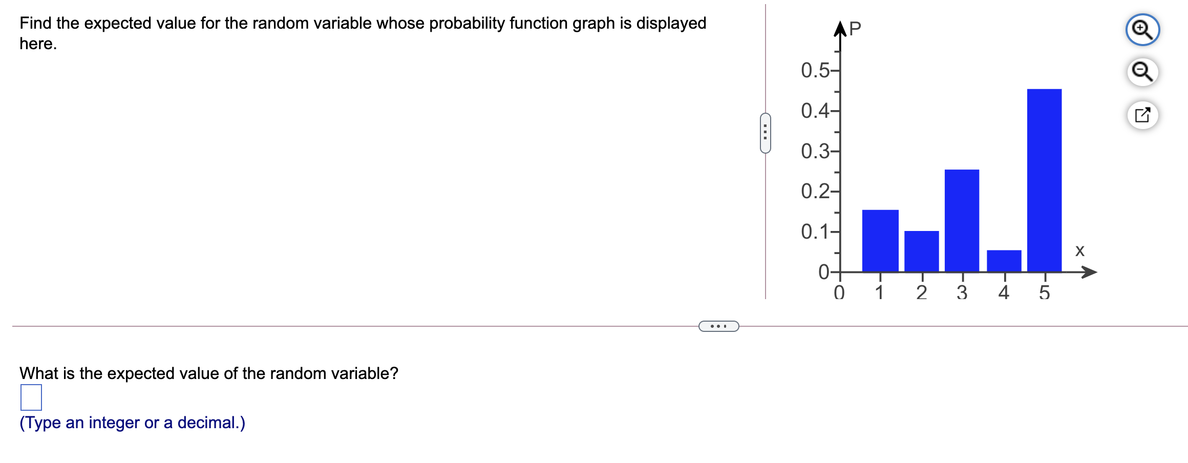 Solved Find the expected value for the random variable whose | Chegg.com
