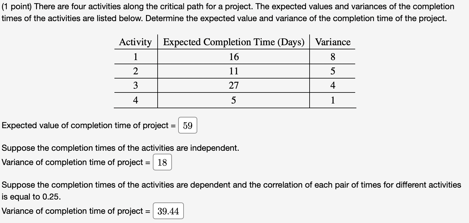 Solved First two answers are correct, need help on last | Chegg.com