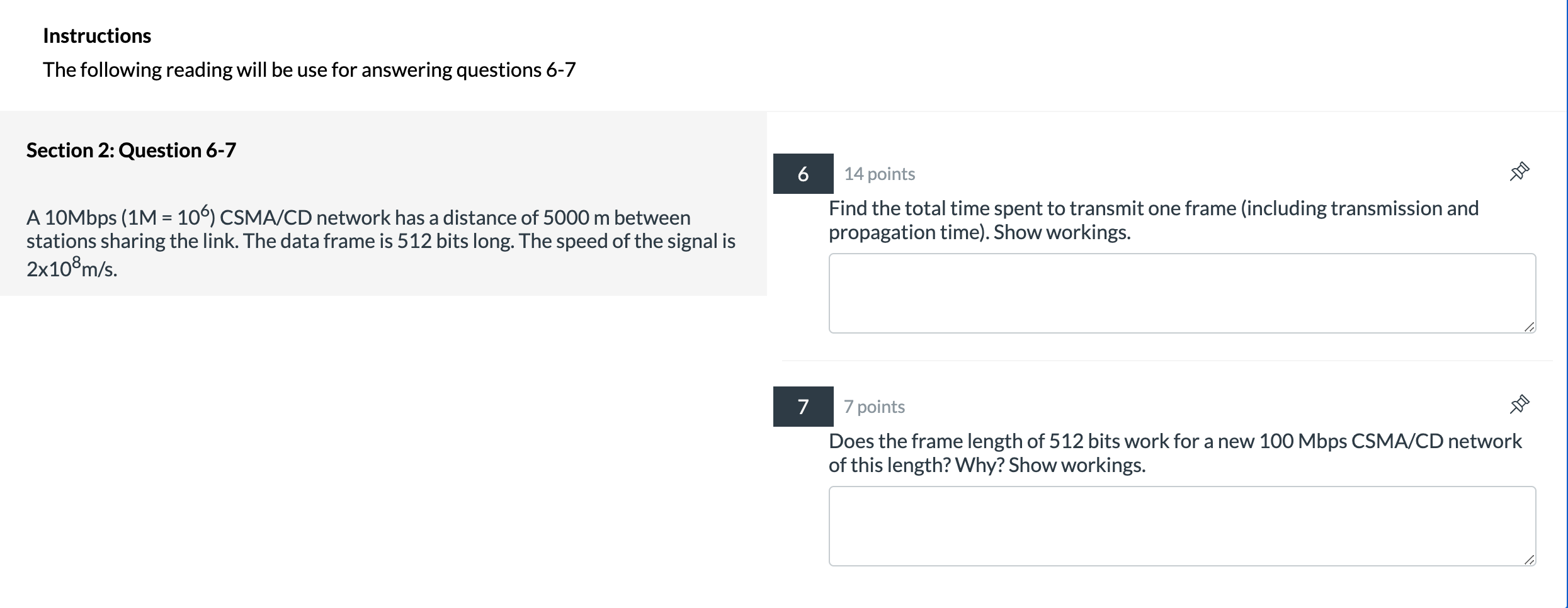 Solved Instructions The following reading will be use for | Chegg.com