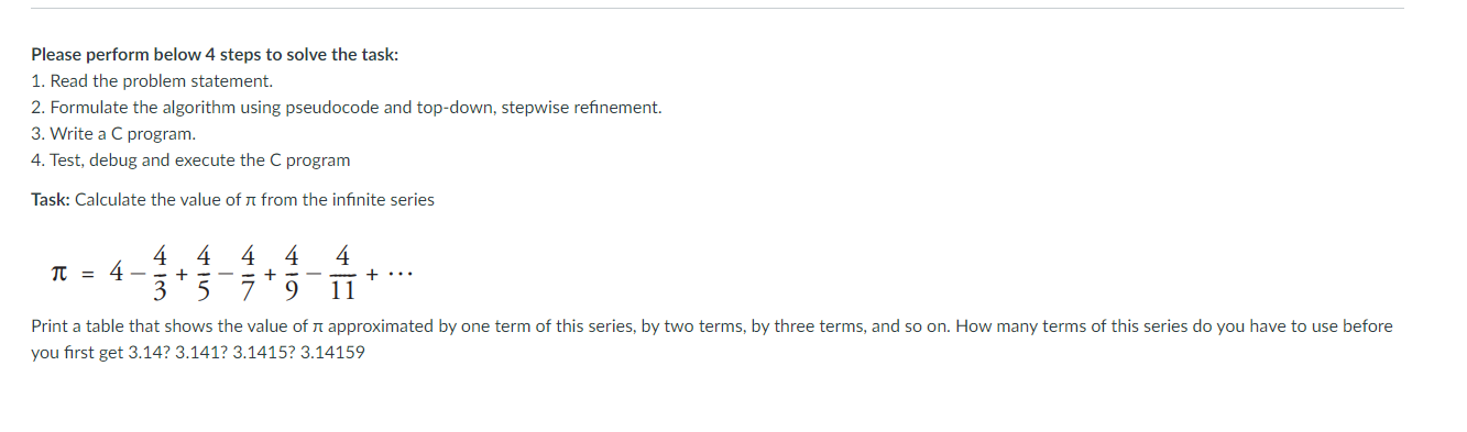 Solved Please perform below 4 ﻿steps to solve the task:Read | Chegg.com