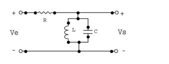 Solved The circuit below is that of a parallel RLC bandpass | Chegg.com