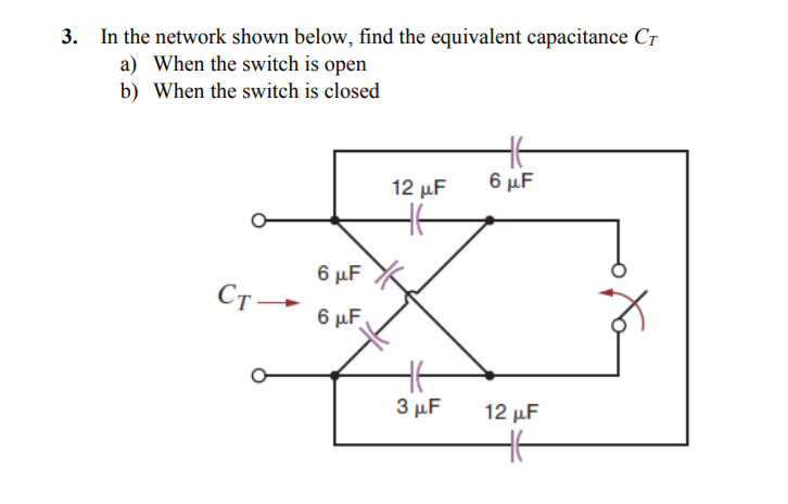 Solved 3. In the network shown below, find the equivalent | Chegg.com