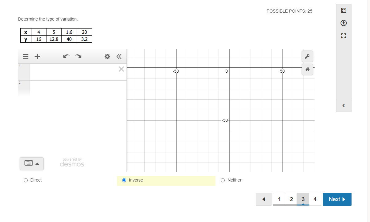 Solved Determine the type of variation. | Chegg.com