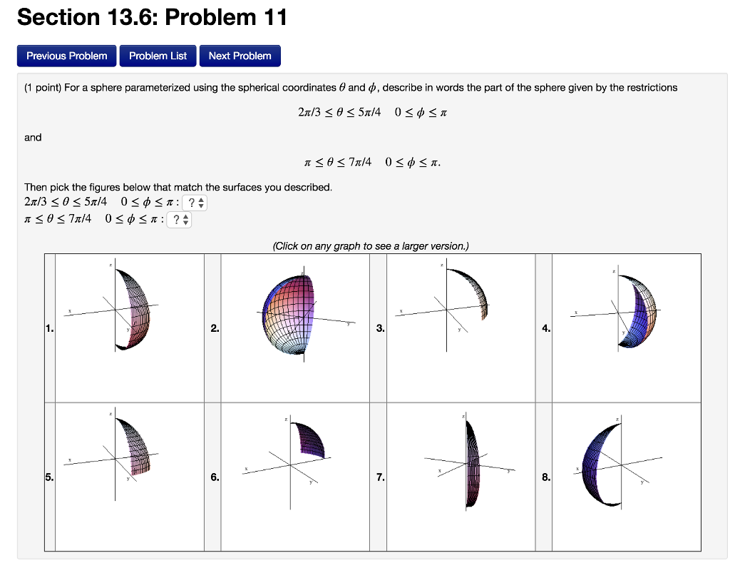 Solved Section 13.6: Problem 11 Previous Problem Problem | Chegg.com