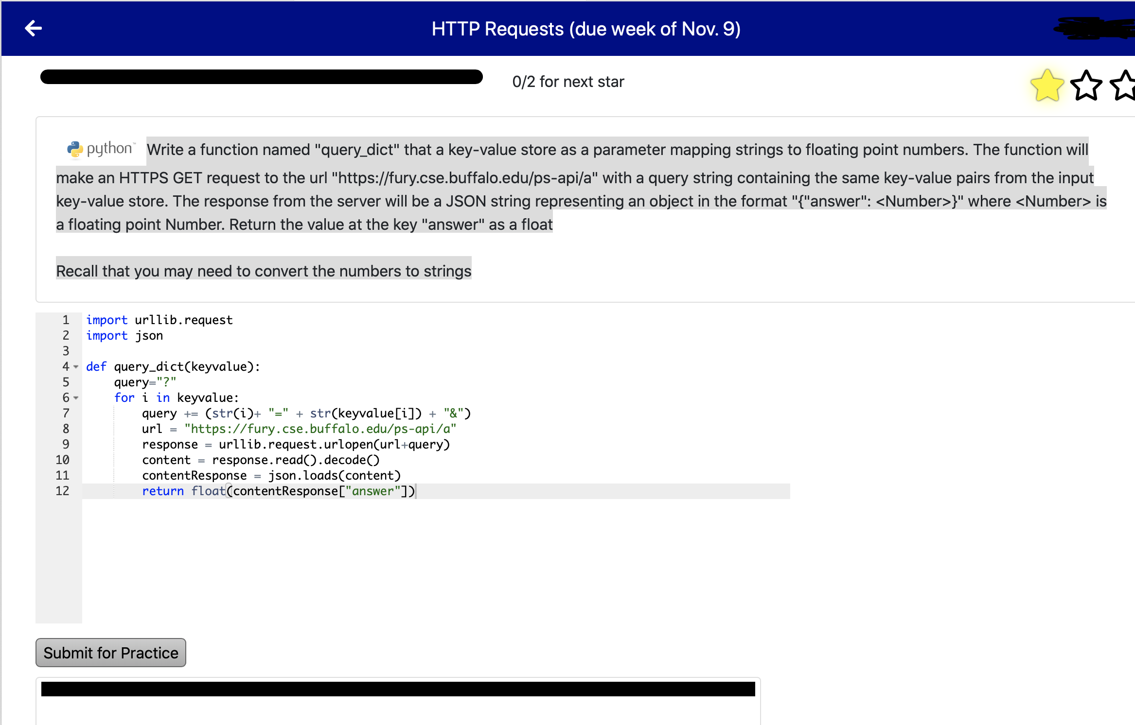Write a function named "query_dict" that a key-value | Chegg.com