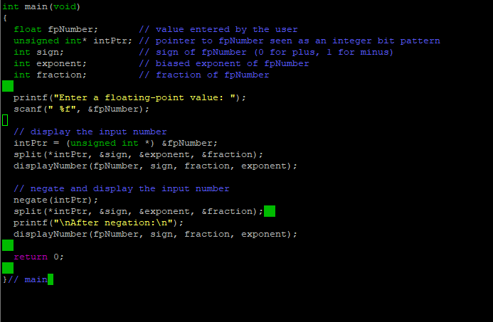 Solved In C, Modify the given code where it says To Be | Chegg.com
