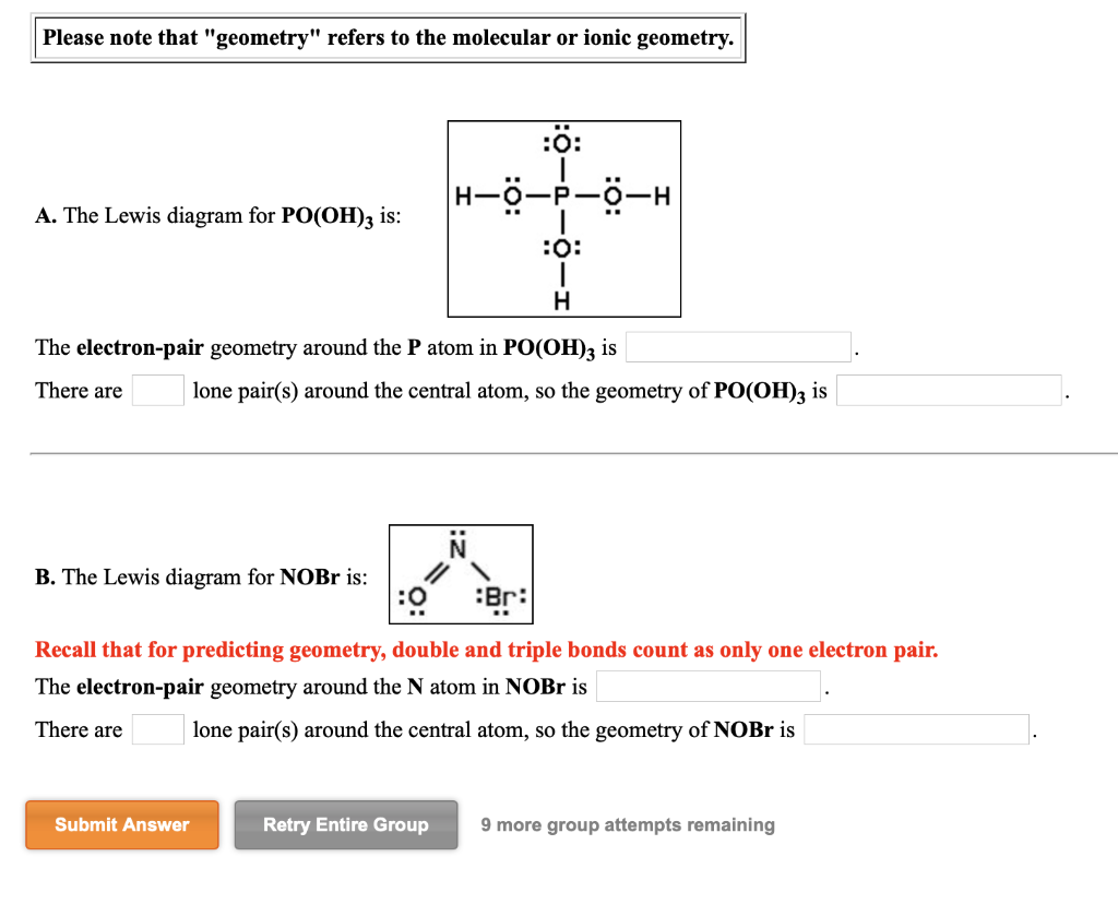 Nobr Molecular Geometry