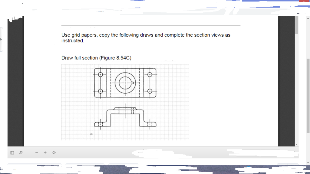 Solved Use grid papers, copy the following draws and | Chegg.com