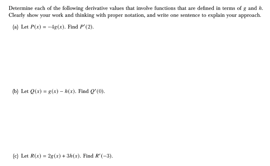 Solved 8 Consider The Two Piecewise Linear Functions G And 