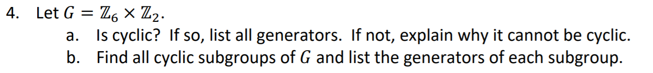 Solved Let G = Z3 X Z3 X Z3. How many subgroups of order 3 | Chegg.com