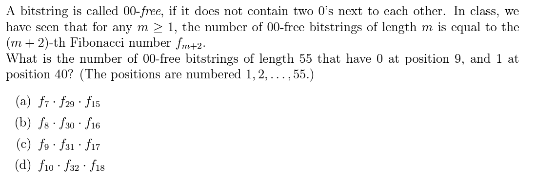 Solved why is the answer option (c)?, i dont understand the | Chegg.com