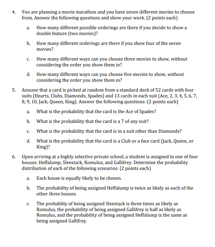 Solved Provide the answers for all eight (8) questions and | Chegg.com