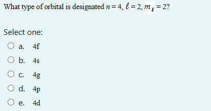 Solved What is the value of the spin quantum number for an | Chegg.com