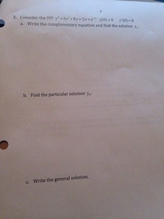 Solved Math 271 Activity 9 Part B Name: Undetermined | Chegg.com