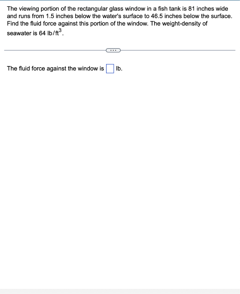 Solved The viewing portion of the rectangular glass window | Chegg.com