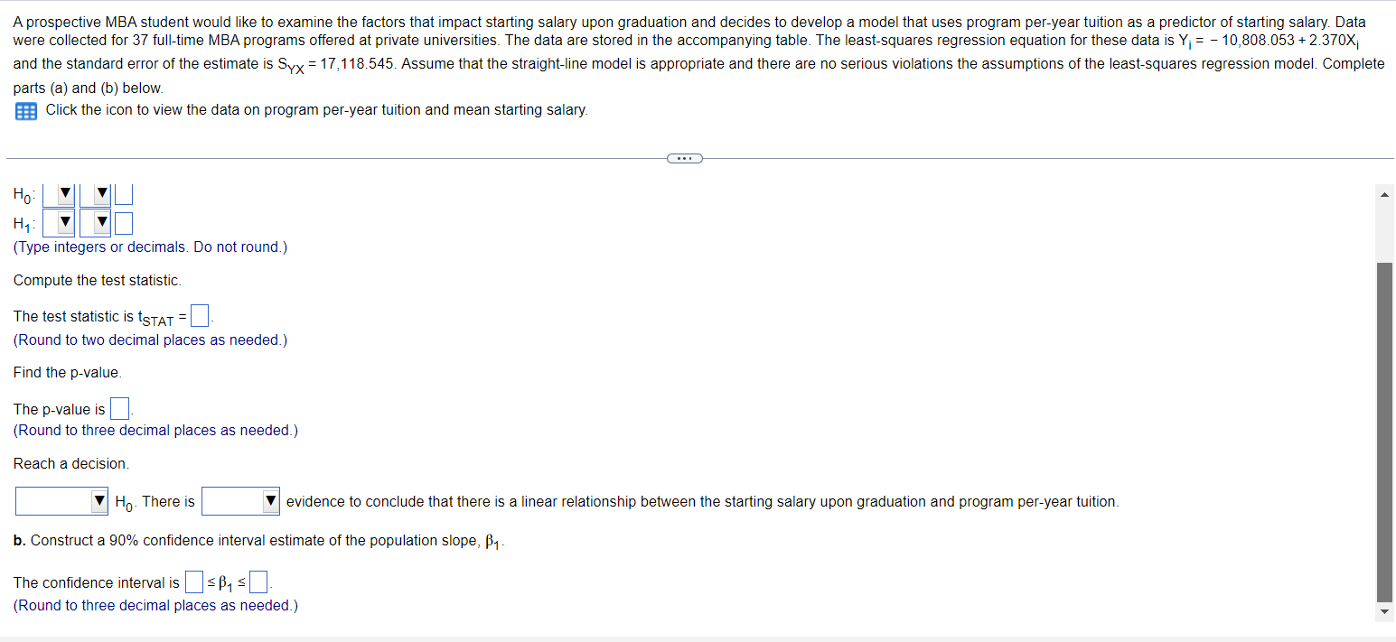 Solved parts (a) and (b) below. Click the icon to view the | Chegg.com