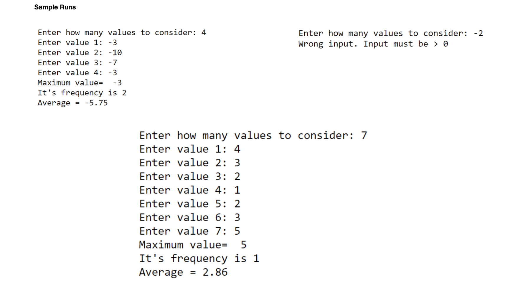Solved important don't use arrays or listed pleaseeeee in | Chegg.com