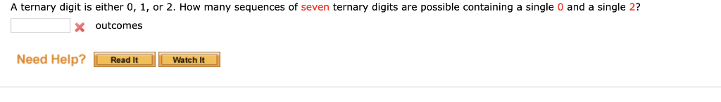 Solved A Ternary Digit Is Either 0 1 Or 2 How Many 